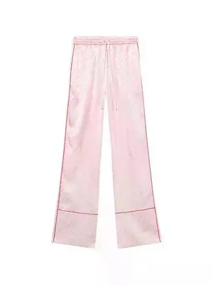 Off-white Pajama Pants Sleepwear For Women