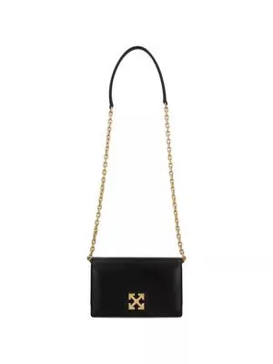 Off-White Small Jitney Chain Shoulder Bag