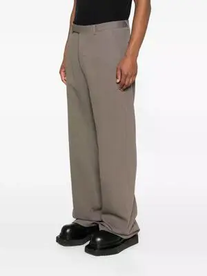 Rick Owens Geth Side-pocket Tailored Trousers - Brown