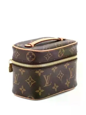 LOUIS VUITTON Nice Vanity Case Monogram Canvas Nano Pouch