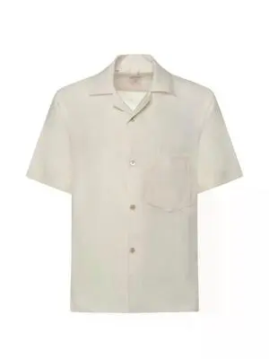 Eleventy Pocket Short-sleeve Shirt - Neutrals