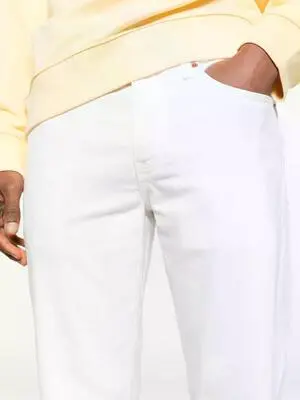 LEVI'S 502 Buttoned Denim Jeans - White