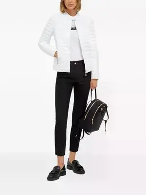 Guess Quilted Zip Jacket - White