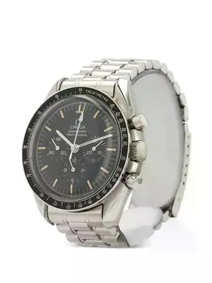 Omega 1990s Speedmaster 42mm Watch - Silver