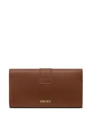Versace V-logo Leather Wallet