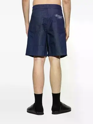 Givenchy Logo Shorts - Blue