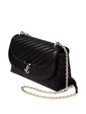 JIMMY CHOO Medium Quilted Leather Crossbody Bag