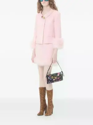 Valentino Garavani Devain Papier Floral Shoulder Bag