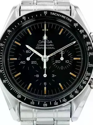 Omega 1990s Speedmaster 42mm Watch - Black