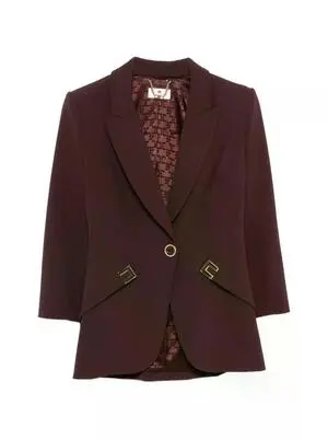 Elisabetta Franchi Crepe Blazer