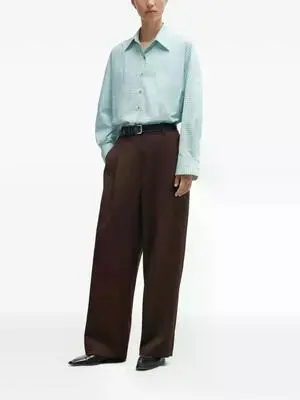 CORDERA Tailored Wide Leg Trousers