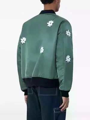 NÒMARYTHM TEXTILE Floral Embroidered Bomber Jacket