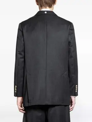Simone Rocha Daisy-embroidered Double-breasted Blazer