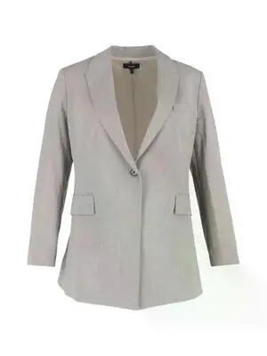Theory Mélange-effect Single-breasted Blazer