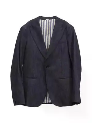 Emporio Armani Single-breasted Button Blazer
