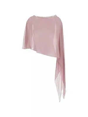 Antonelli Firenze Asymmetric-hem Scarf - Pink