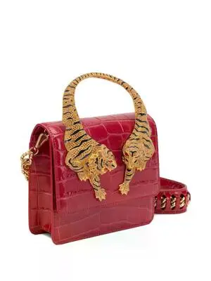 Roberto Cavalli Tiger-motif Tote Bag - Red