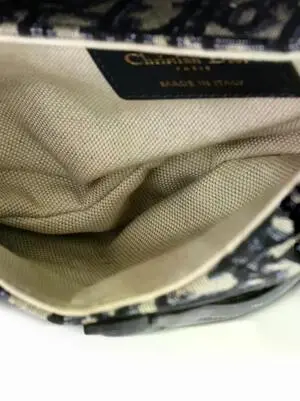 Dior Saddle Handbag Oblique Canvas Mini Shoulder Bag
