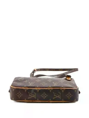LOUIS VUITTON Pochette Marly Bandouliere Monogram - Brown