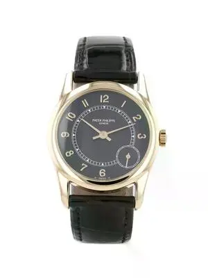Patek Philippe 1994s Calatrava 33mm Watch - Black