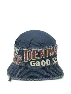 Kapital Lettering Detail Bucket Hat