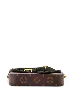 LOUIS VUITTON Felicie Strap & Go Handbag Monogram Canvas Crossbody Bag - Brown