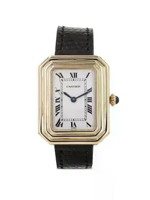 CARTIER 1970s Cristallor 36mm Watch - White