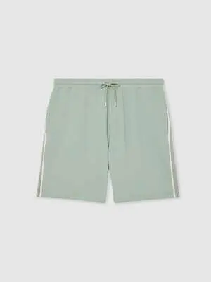 REISS Emilio Textured Drawstring Shorts