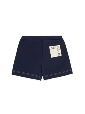 Max & Co. Short With Logo - Black