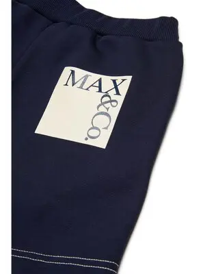 Max & Co. Short With Logo - Black