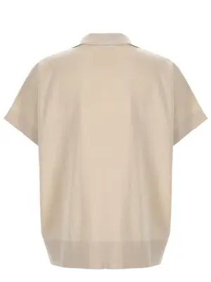 Aspesi Polo Collar Shirt - Beige