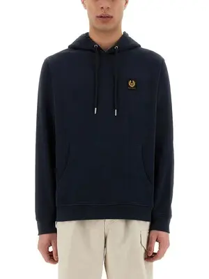 Belstaff Hooded Sweatshirt - Blue