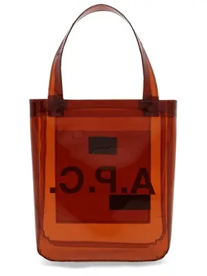 A.p.c. Small "lou" Tote Bag - Brown