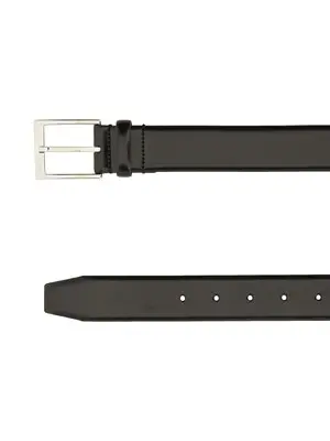 BOSS Leather Belt - Black