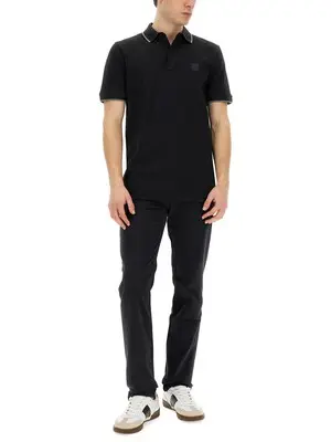 BOSS Polo With Logo - Black