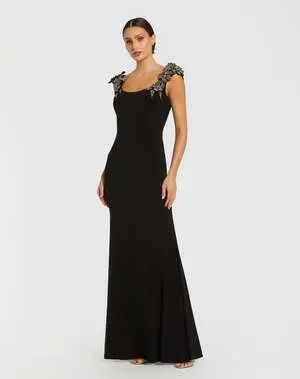 Scoop Neck Evening Dresses