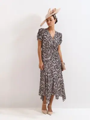 PHASE EIGHT Verity Shimmer Midi Dress