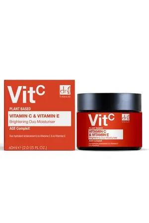 DR BOTANICALS Vitamin C 1% & Vitamin E Brightening Duo Moisturiser 60ml For Brightening