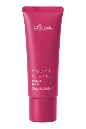 SKIN CHEMISTS Youth Series Retinol & Bakuchiol Mask 50ml For Fine Lines & Wrinkles - White