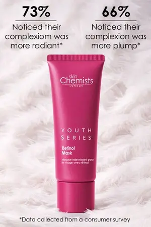 SKIN CHEMISTS Youth Series Retinol & Bakuchiol Mask 50ml For Fine Lines & Wrinkles