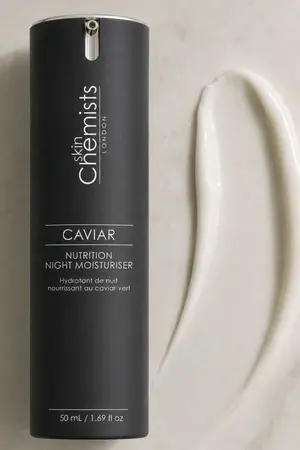 SKIN CHEMISTS Caviar Nutrition Night Moisturizer 50ml For Anti-aging - White