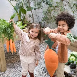 LORENA CANALS Knitted Cathy The Carrot Cushion