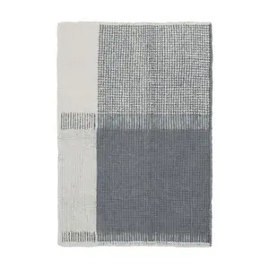 LORENA CANALS Woolable Rug Kaia Smoke Blue - Sheep White