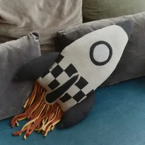 LORENA CANALS Knitted Rocket Cushion