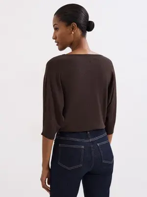 PHASE EIGHT Cristine Knit Jumper - Brown