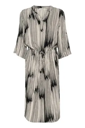SOAKED IN LUXURY Zaya V-neck Midi Dress