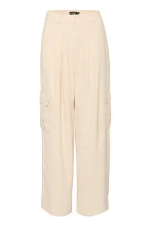 SOAKED IN LUXURY Shirley Wide Leg Cargo Trousers