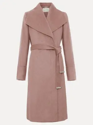 PHASE EIGHT Nicci Wool Blend Coat - Neutral