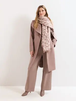 PHASE EIGHT Nicci Wool Blend Coat - Neutral