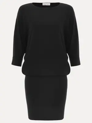 PHASE EIGHT Becca Knitted Dress - Black